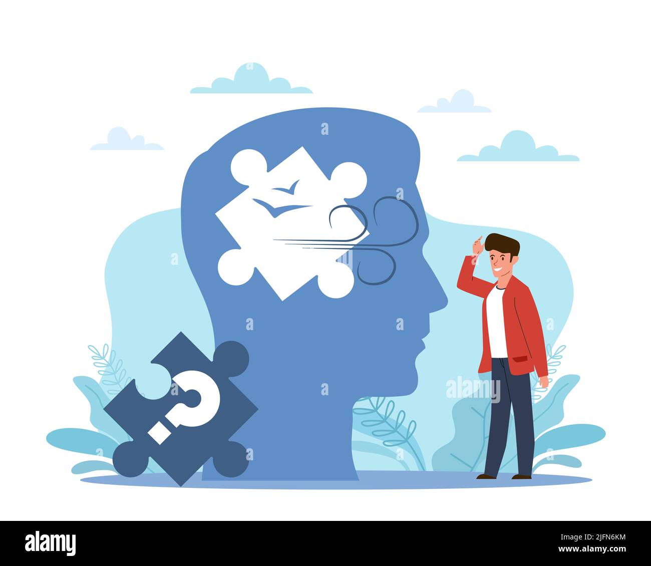 Probleme puzzle Stock-Vektorgrafiken kaufen - Alamy