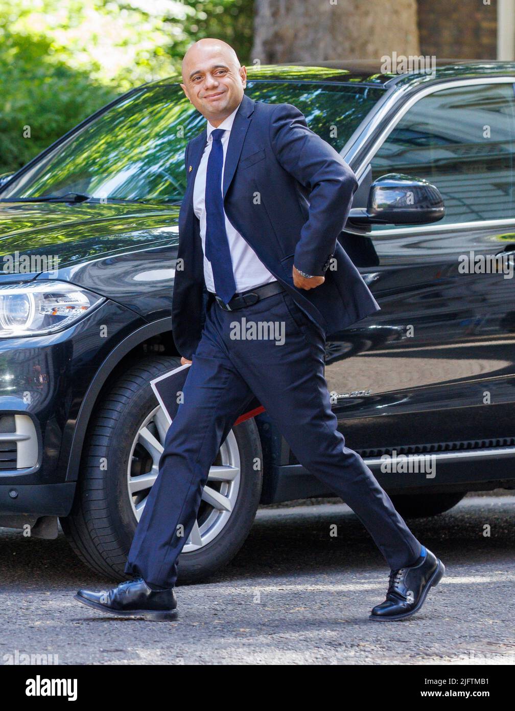 London, Großbritannien. 5.. Juli 2022. Sajid Javid, Gesundheitsminister ...