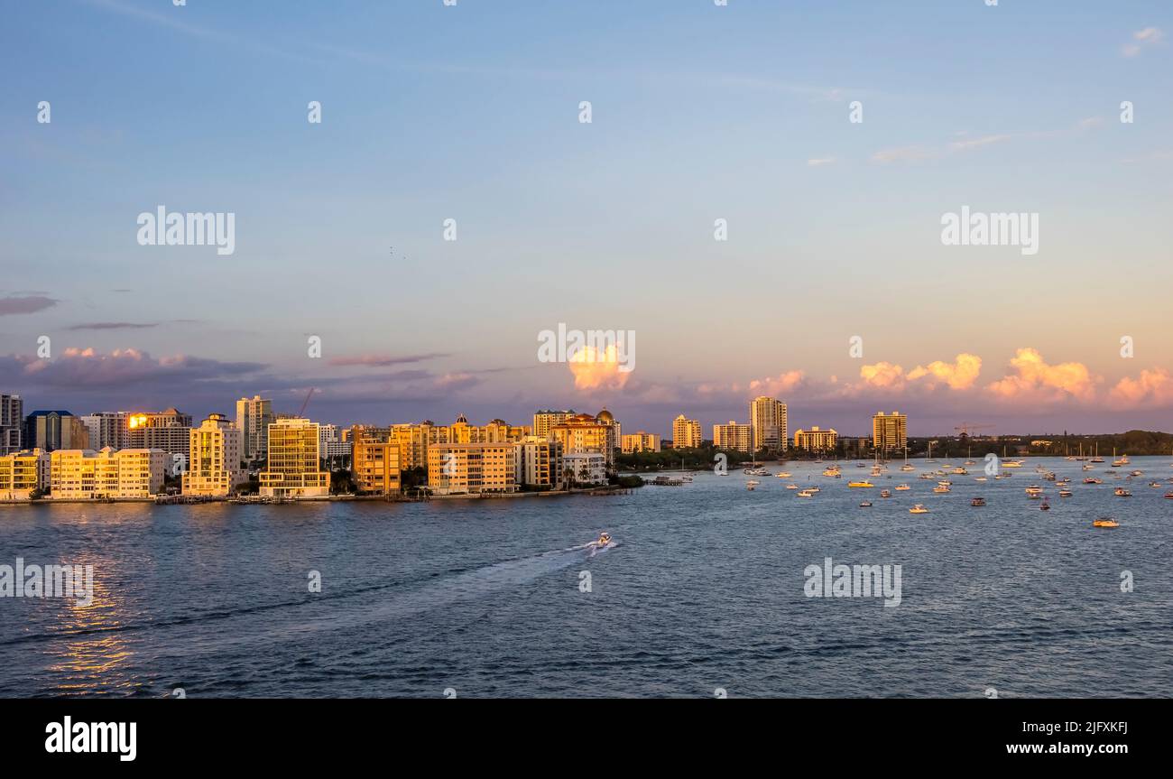Schne Stadt In Florida Bildnull