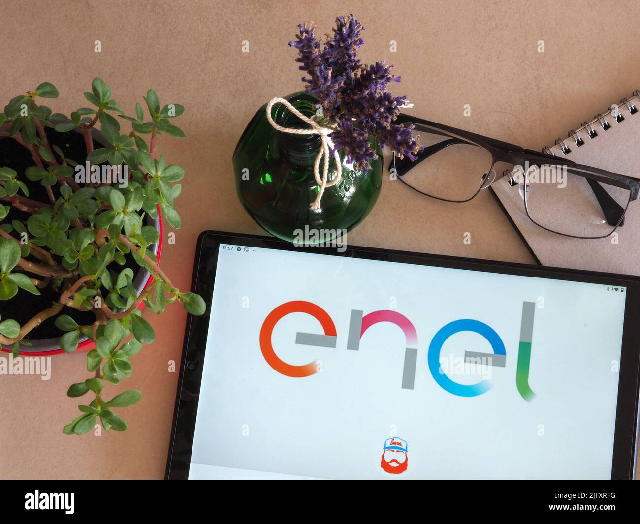 Enel logo -Fotos und -Bildmaterial in hoher Auflösung – Alamy