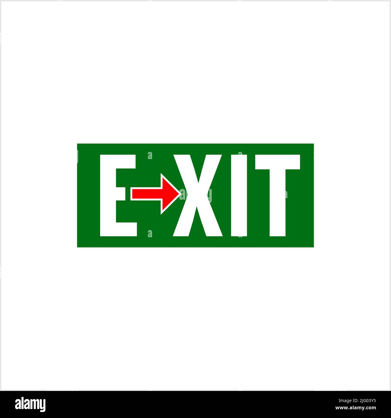 Exit-Symbol, Exit-Zeichen-Symbol, Normal , Notfall, Spezial, Feuer ...