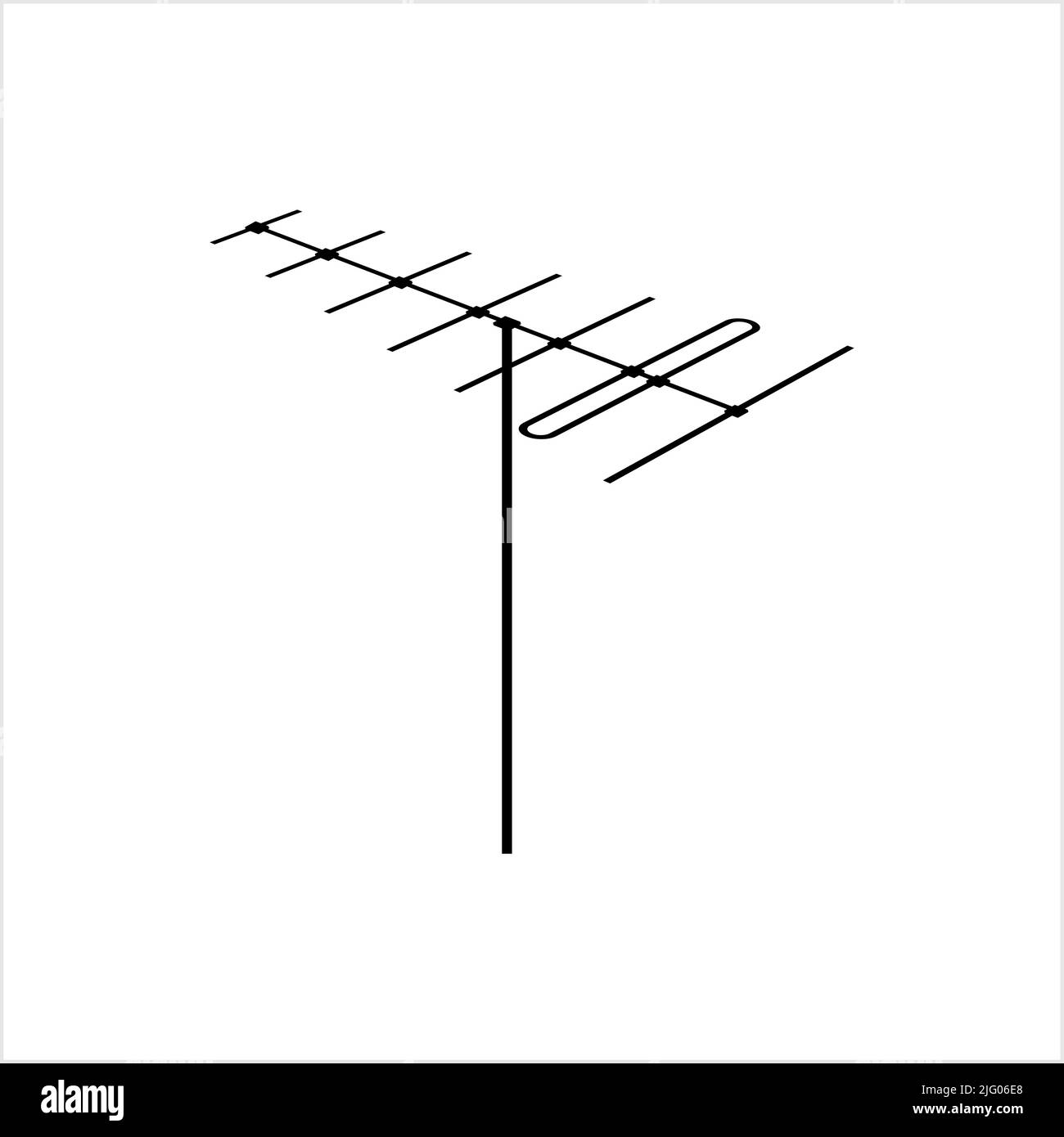 Vhf antenne Stock-Vektorgrafiken kaufen - Alamy