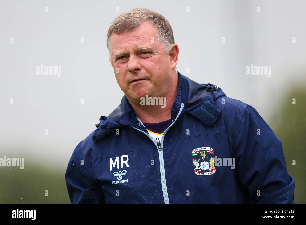 Coventry City-Manager Mark Robins während des Vorsaison ...