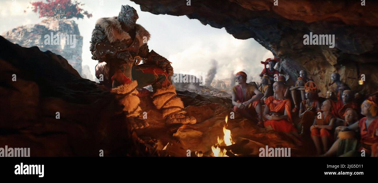 THOR: LIEBE UND DONNER, Korg (links, Stimme: Taika Waititi), 2022 ...