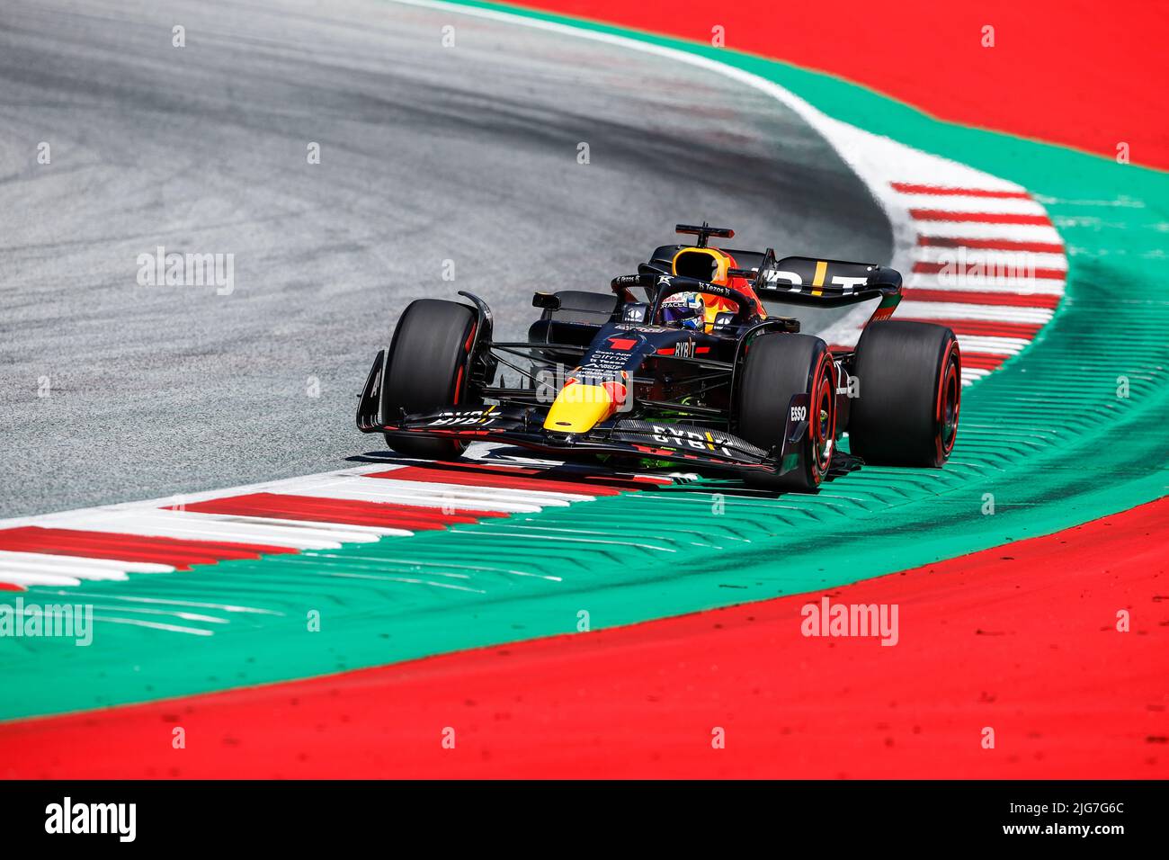 01 VERSTAPPEN Max (nld), Red Bull Racing RB18, Aktion während der ...