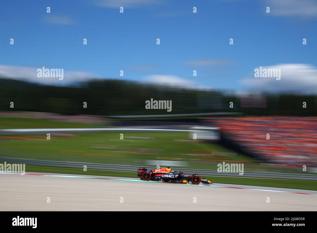 #01 Max Verstappen Red Bull Racing Honda während des österreichischen GP, 6-10. Juli 2022 auf ...