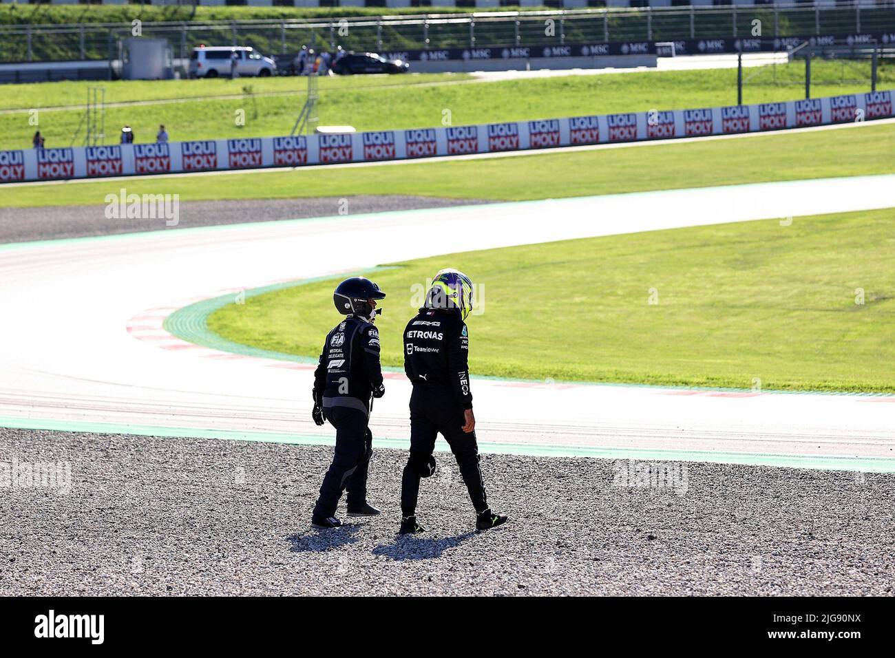 8.. Juli 2022, Red Bull Ring, Spielberg, Formel 1 BWT Grand Prix von Österreich 2022, auf dem ...