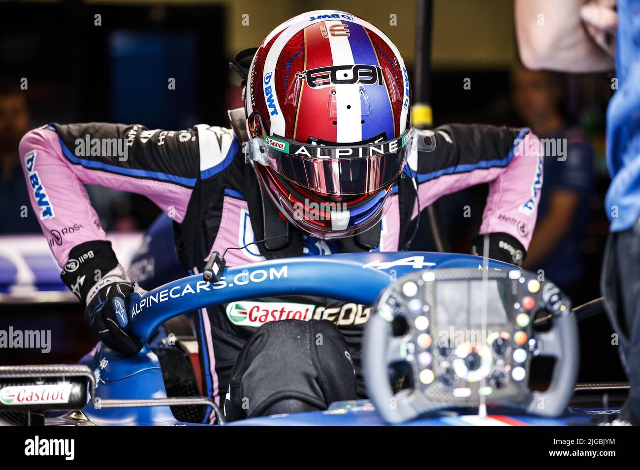 OCON Esteban (Fra), Alpine F1 Team A522, Portrait während der Formel 1 Rolex Grosser Preis von ...