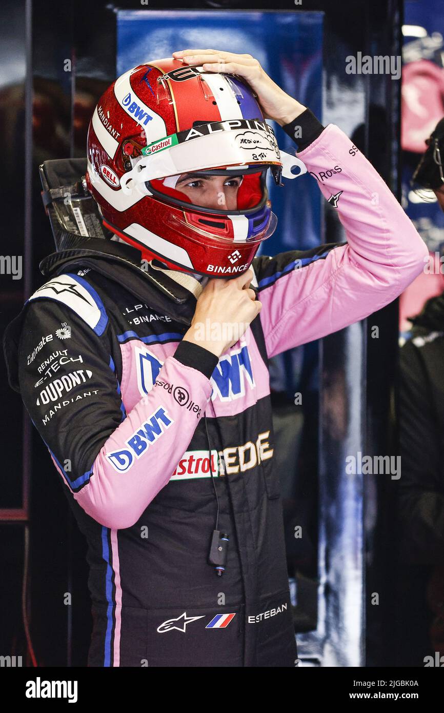 OCON Esteban (Fra), Alpine F1 Team A522, Portrait während der Formel 1 Rolex Grosser Preis von ...