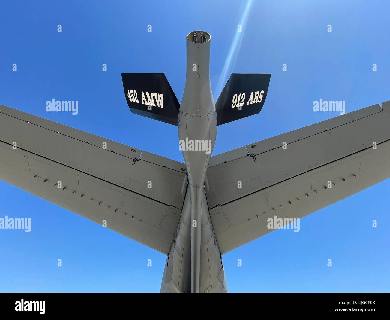 Foto der US Air Force 336. Air Betanking Squadron auf der March Air ...