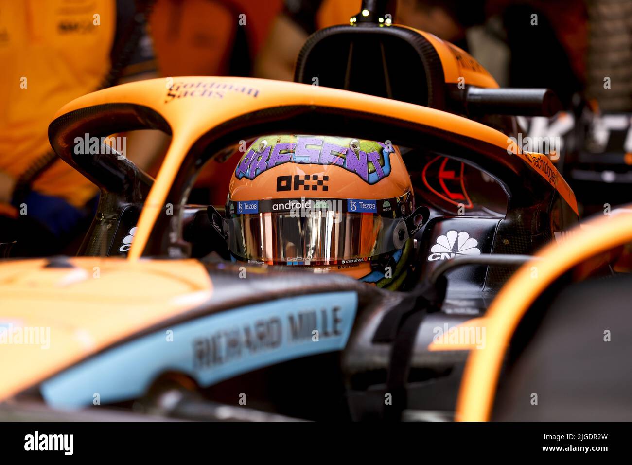 RICCIARDO Daniel (aus), McLaren F1 Team MCL36, Portrait während der ...