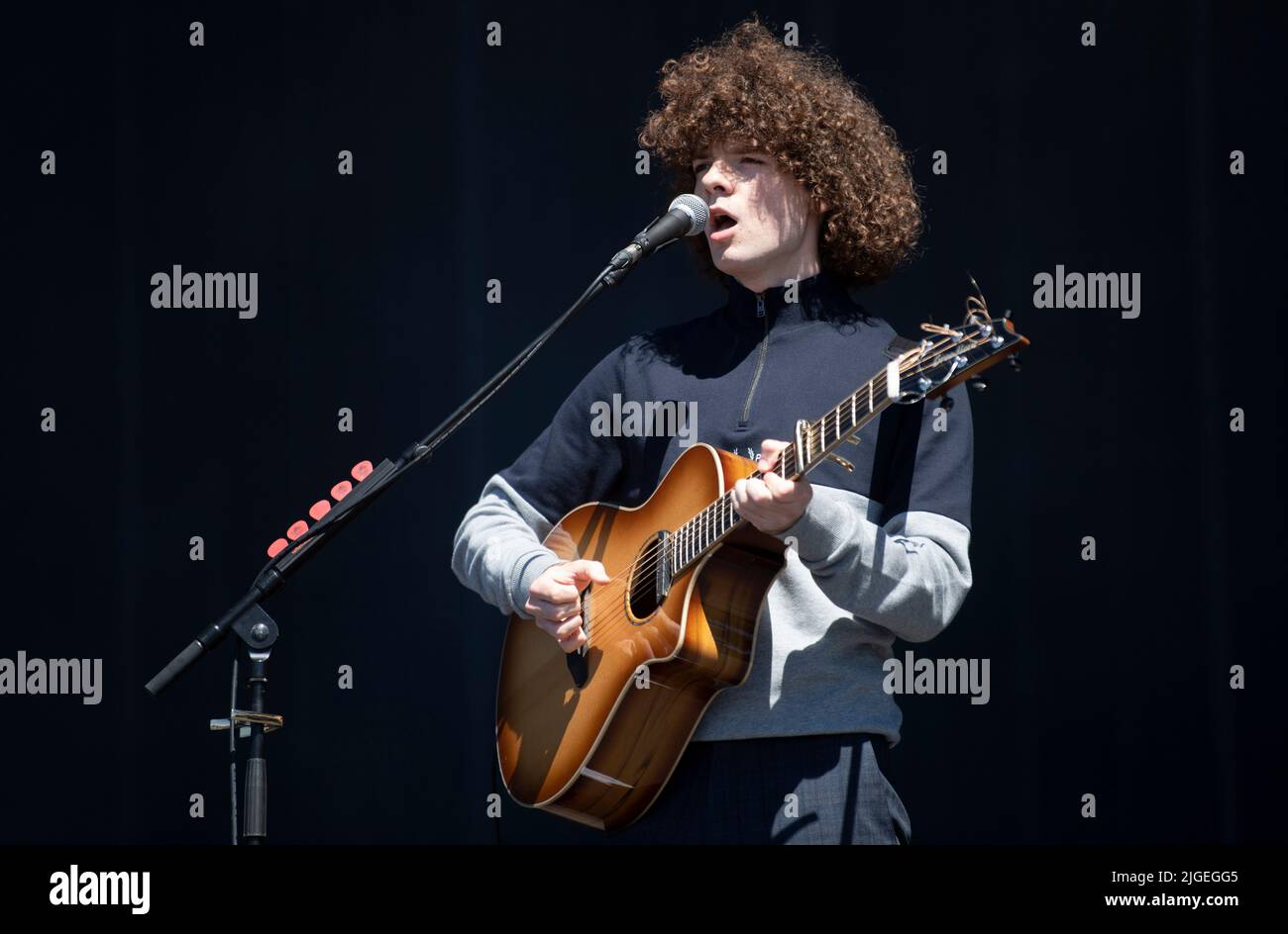 Dylan John Thomas tritt auf der Hauptbühne beim TRNSMT Festival im ...