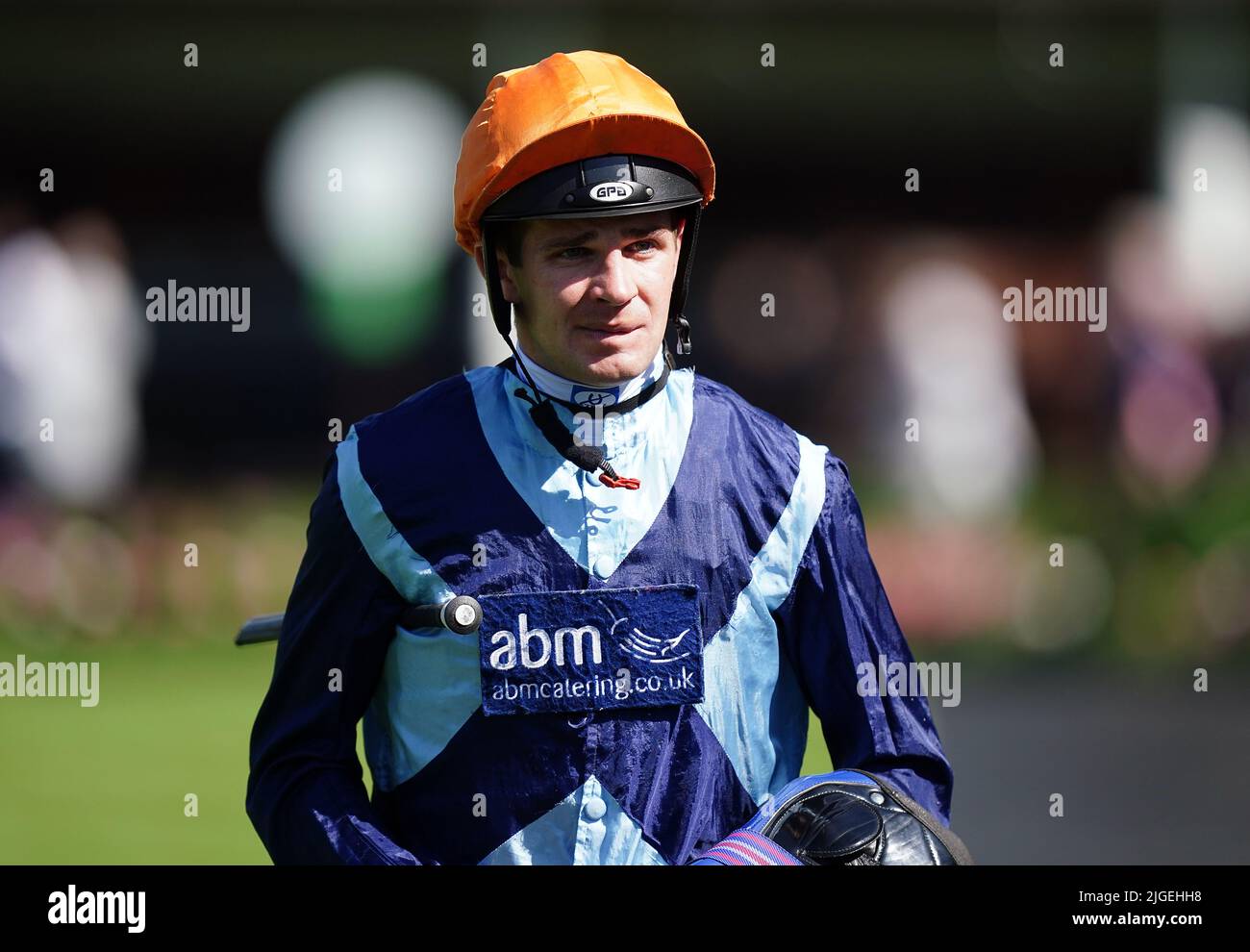 Jockey Charles Bishop am Darley July Cup Day des Moet and Chandon July ...