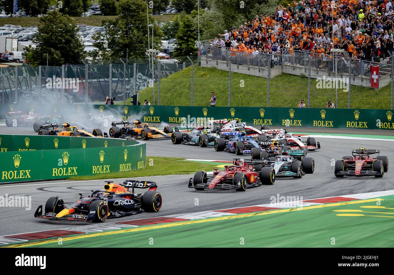 Spielberg, Österreich. 10.. Juli 2022. SPIELBERG - Max Verstappen (1 ...
