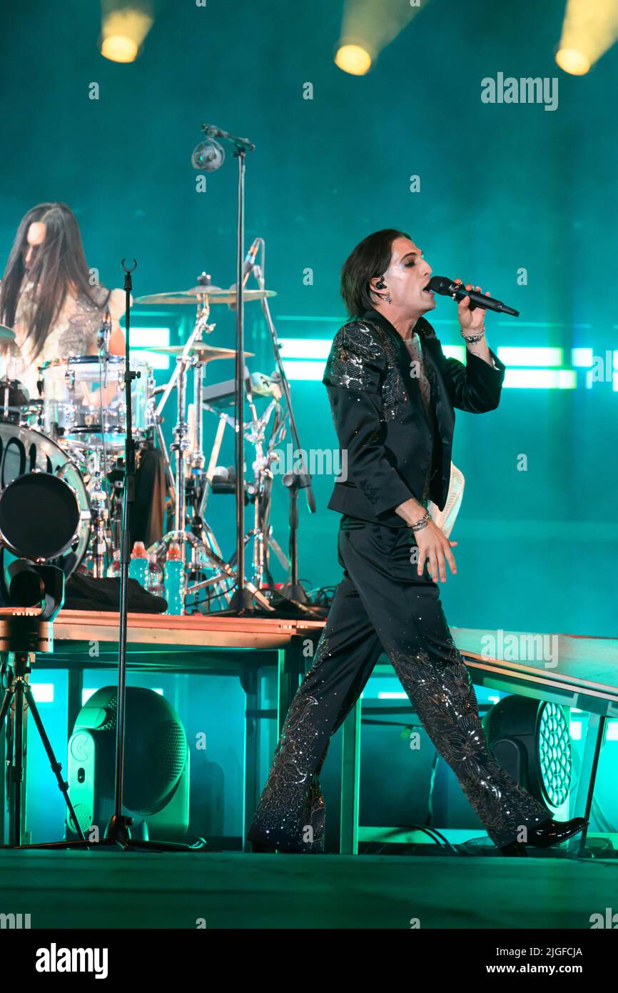 Torchio Ethan (Maneskin), David Damiano (Maneskin) Maneskin Konzert in ...