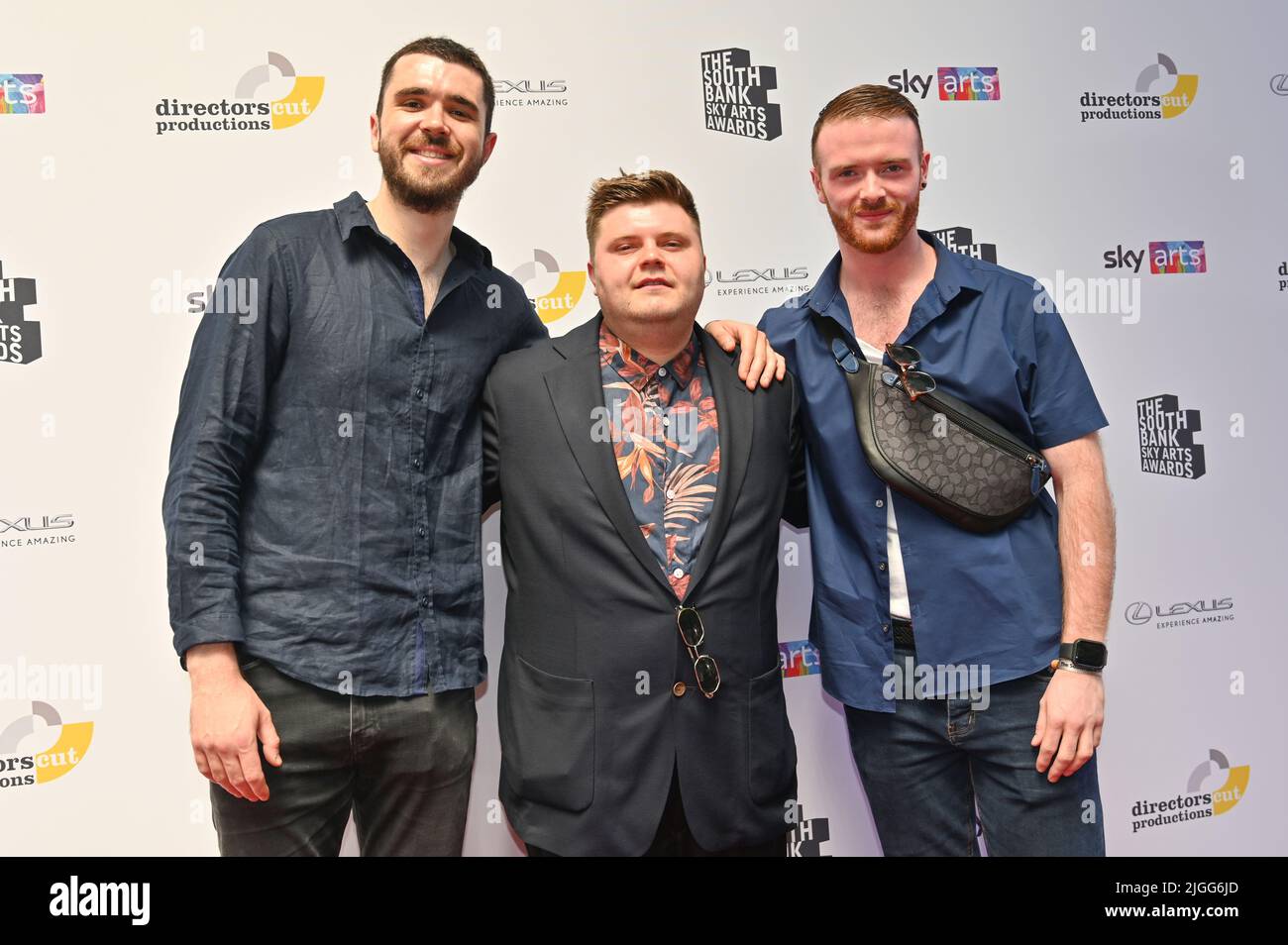 Samuel Creasey nimmt am 10. Juli 2022 an den South Bank Sky Arts Awards ...