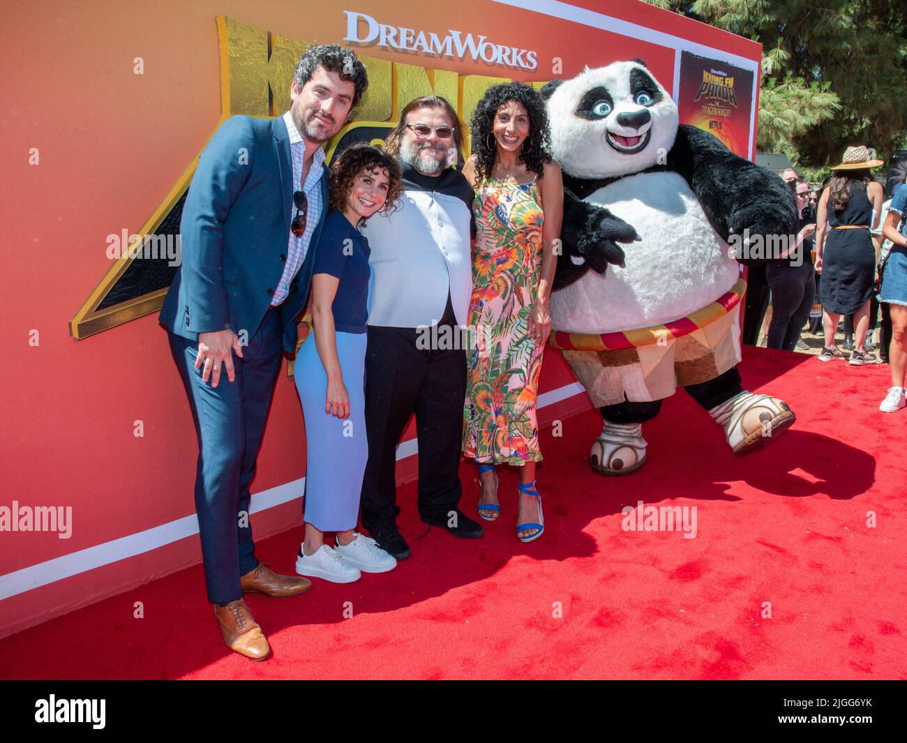 9. Juli 2022, Los Angeles, Kalifornien, USA: (L-R) Ed Weeks, della Saba ...
