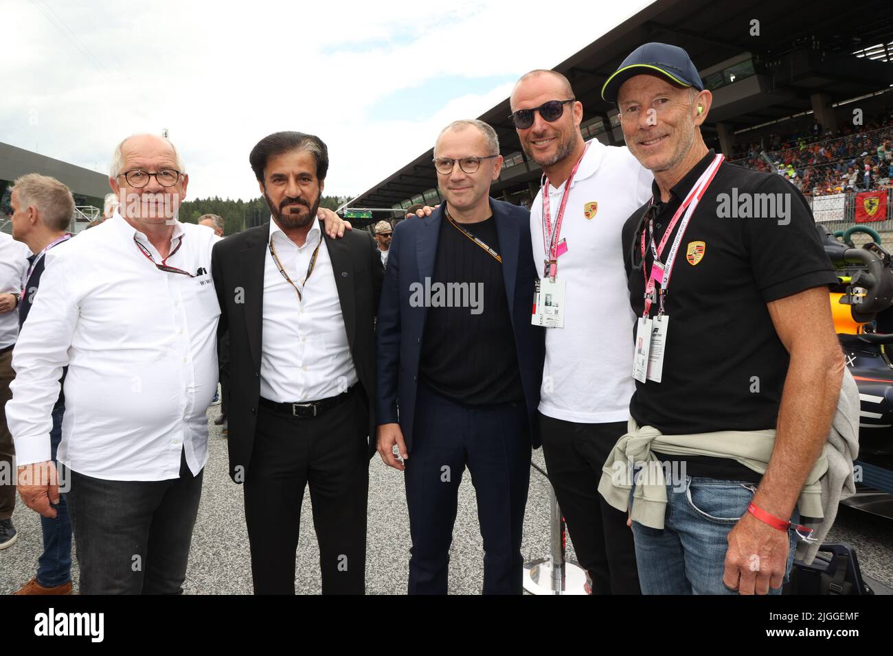 10. Juli 2022, Rom, Österreich: BEN SULAYEM Mohammed (vae), Präsident ...