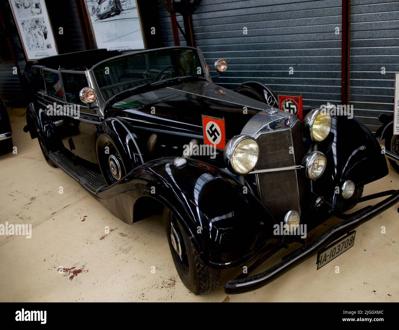 Adolf hitler sein mercedes -Fotos und -Bildmaterial in hoher Auflösung ...