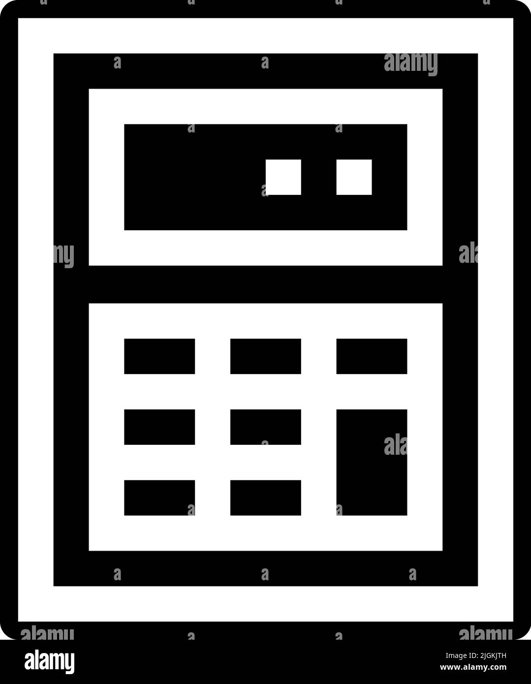 Digitaler rechner Schwarzweiß-Stockfotos und -bilder - Alamy