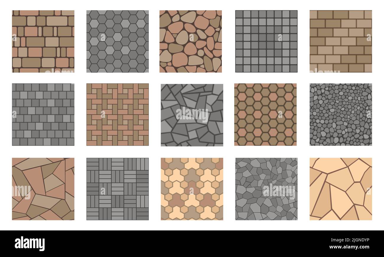 Gepflasterte oder gepflasterte terrasse Stock-Vektorgrafiken kaufen - Alamy