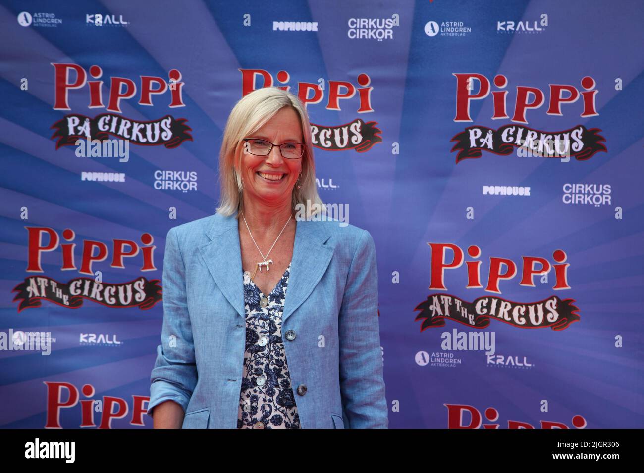 Stockholm, Schweden. 12.. Juli 2022. Malin Billing, Enkelin des ...