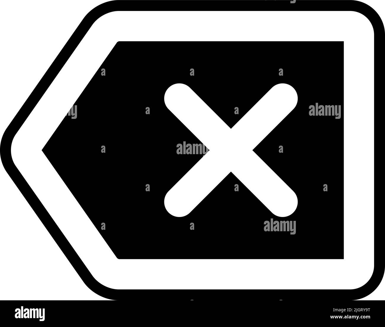 Tasto backspace Stock-Vektorgrafiken kaufen - Alamy