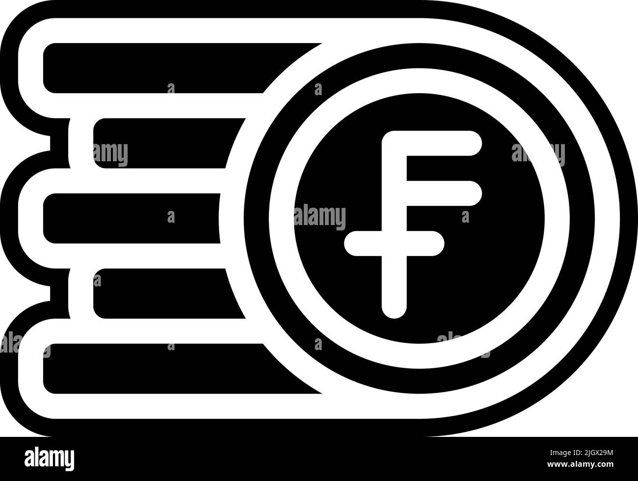 Schweizer franken zeichen Stock-Vektorgrafiken kaufen - Alamy