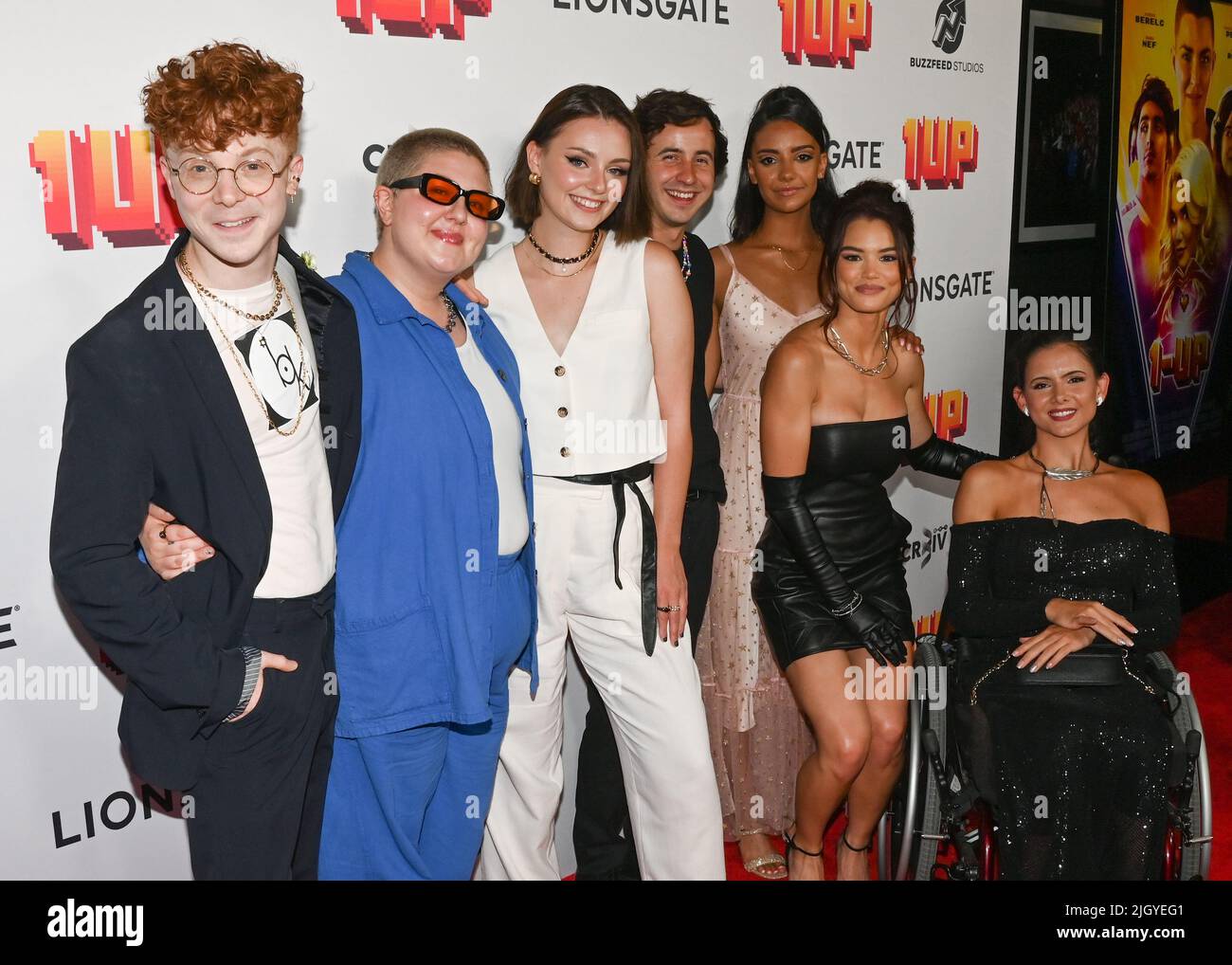 12 July2022 - Los Angeles, Kalifornien - (L-R) Stephen Joffe, D.J ...