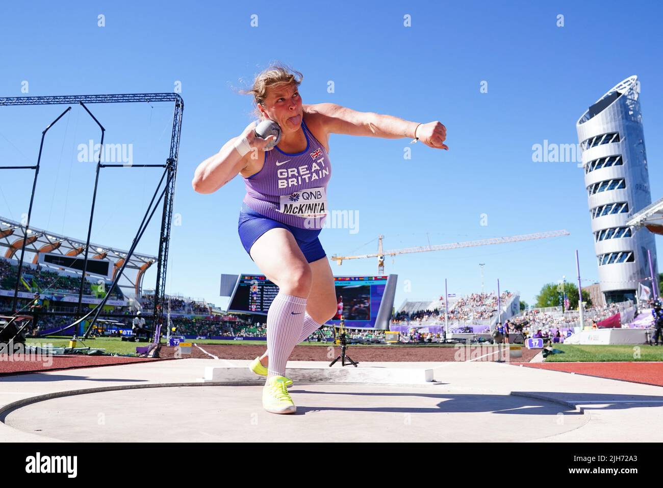 Die britische Sophie Mckinna Women’s Shot brachte die ...