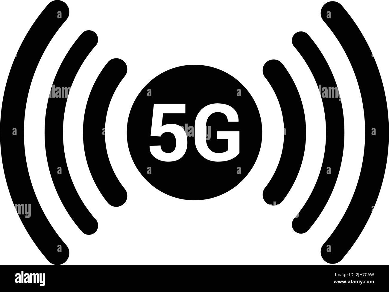 5G, Internet, Network Icon - Verwenden Sie für kommerzielle Zwecke ...