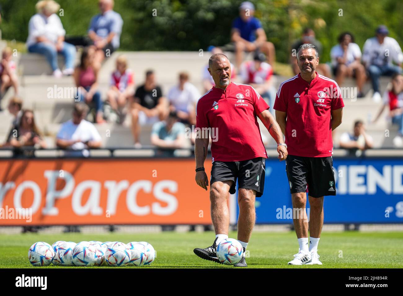 Rotterdam - Feyenoord-Assistenztrainer John de Wolf, Feyenoord ...