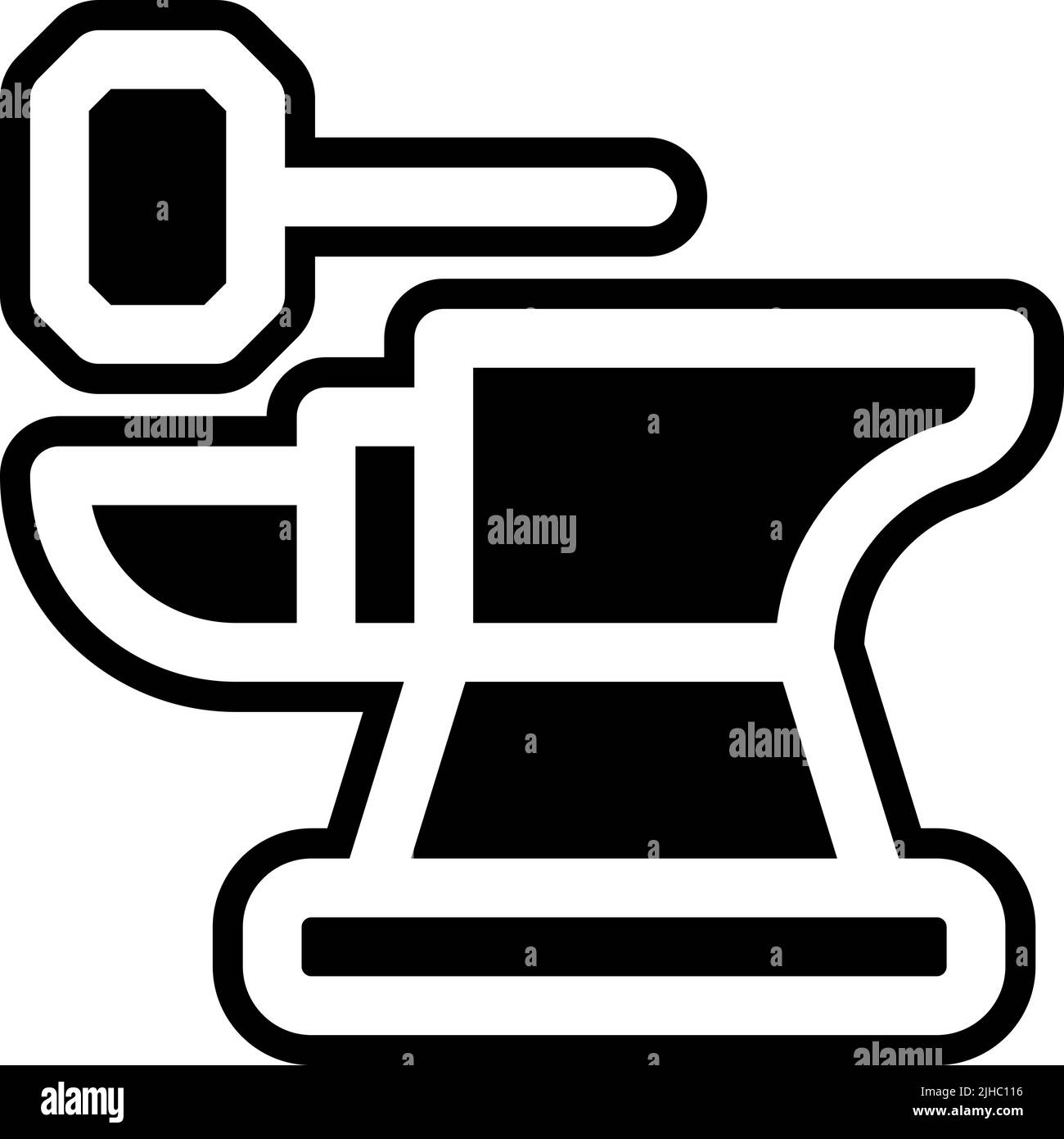 Amboss emblem -Fotos und -Bildmaterial in hoher Auflösung – Alamy