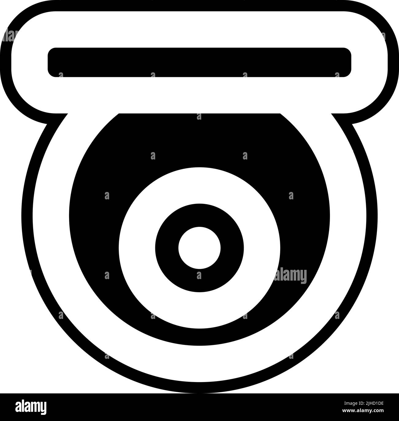 Cctv kamera piktogramm Stock-Vektorgrafiken kaufen - Alamy