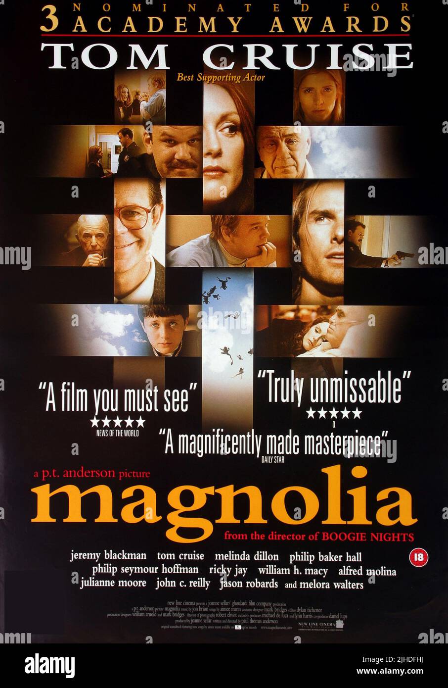 Magnolia film poster 1999 -Fotos und -Bildmaterial in hoher Auflösung – Alamy