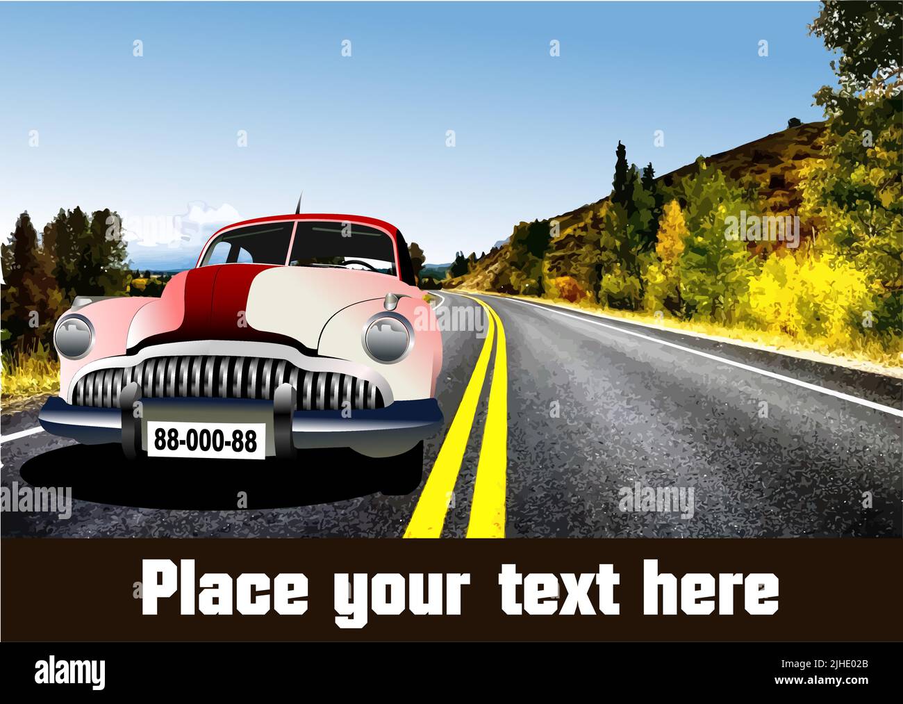 Fahrer altes auto Stock-Vektorgrafiken kaufen - Alamy