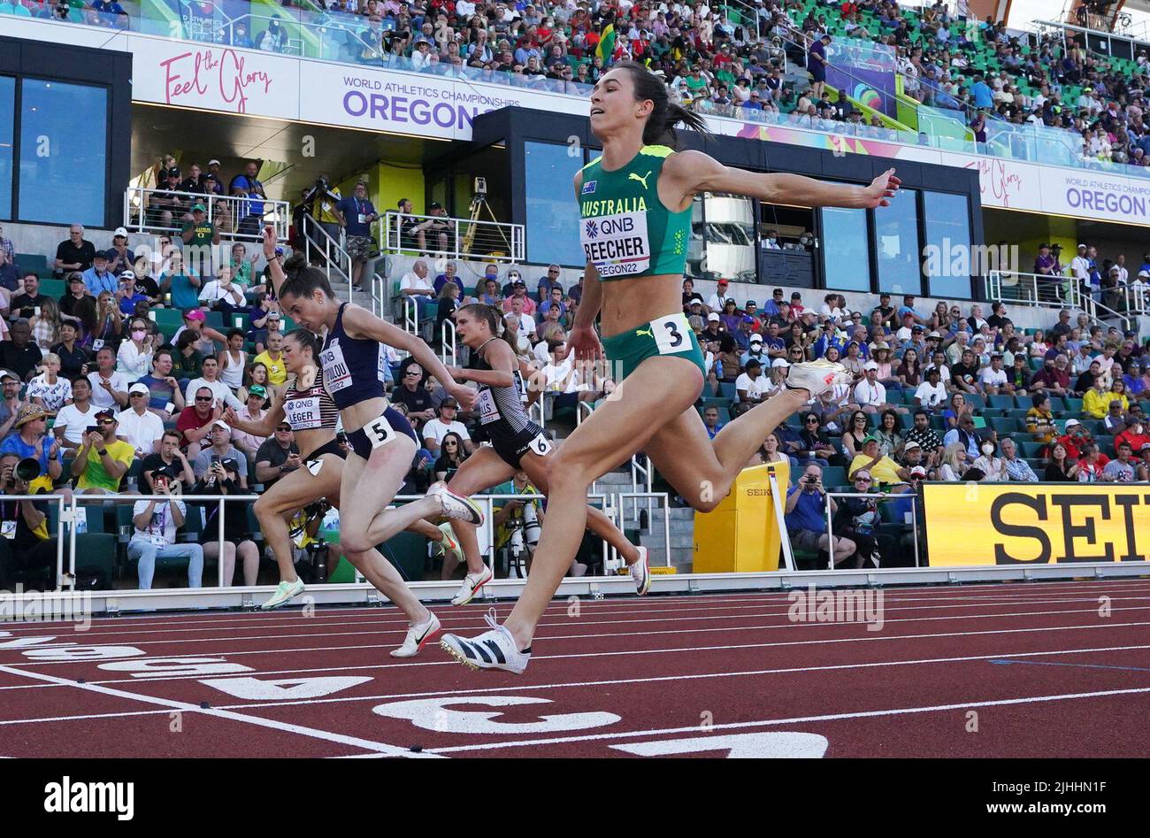 Leichtathletik - Leichtathletik-Weltmeisterschaften - 200 Meter der ...