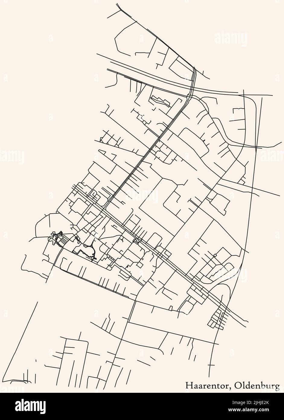 Map of oldenburg Stock-Vektorgrafiken kaufen - Alamy