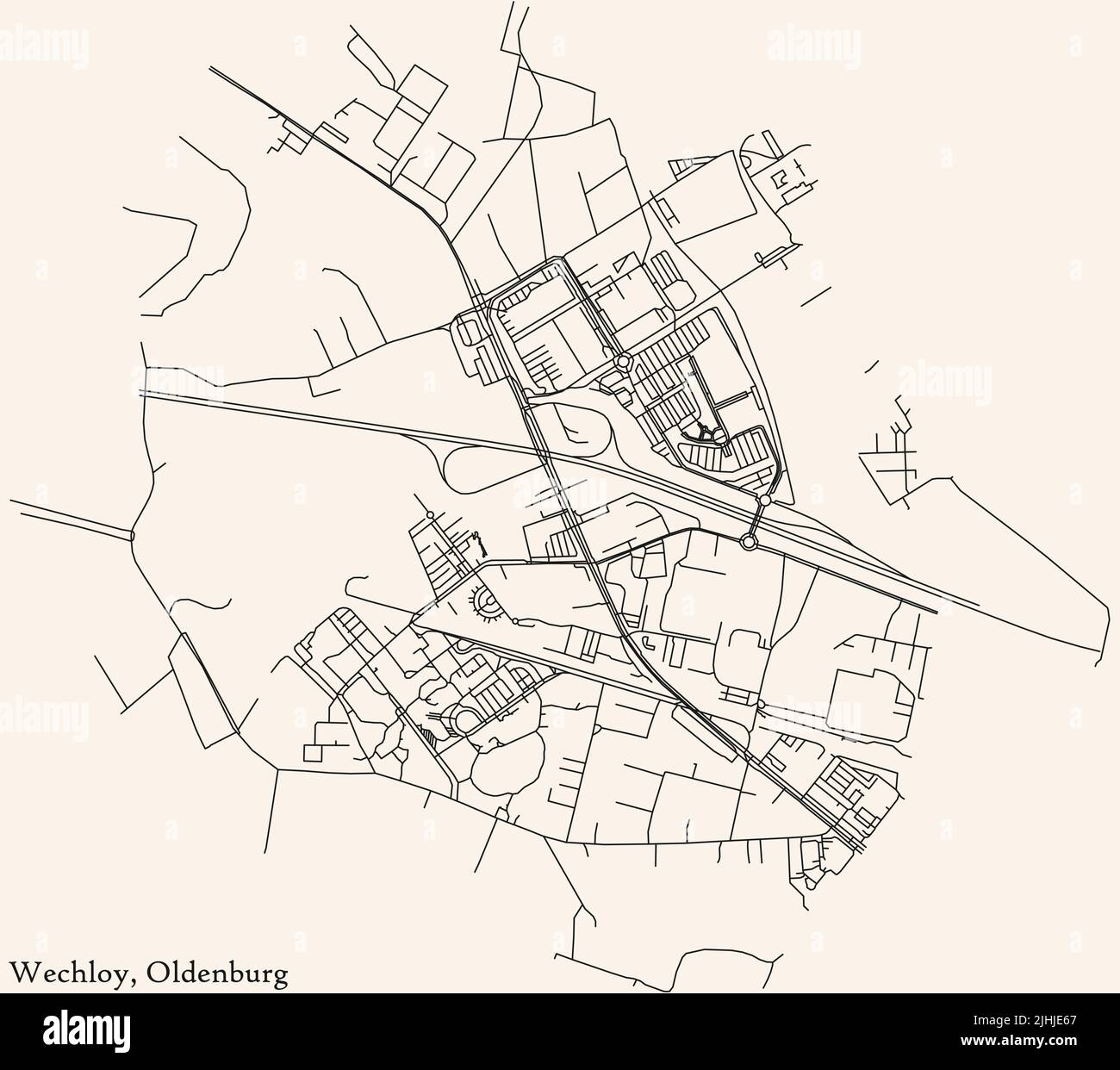 Map of oldenburg Stock-Vektorgrafiken kaufen - Alamy