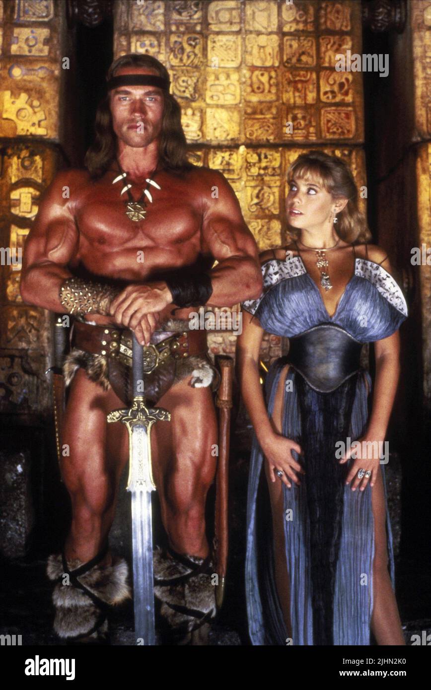Arnold schwarzenegger olivia dabo conan -Fotos und -Bildmaterial in ...