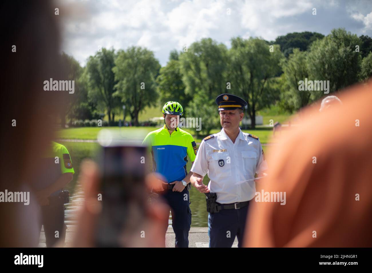 Thomas Hampel, Polizeipräsident München. Am 10. Juni 2022 wurde die ...