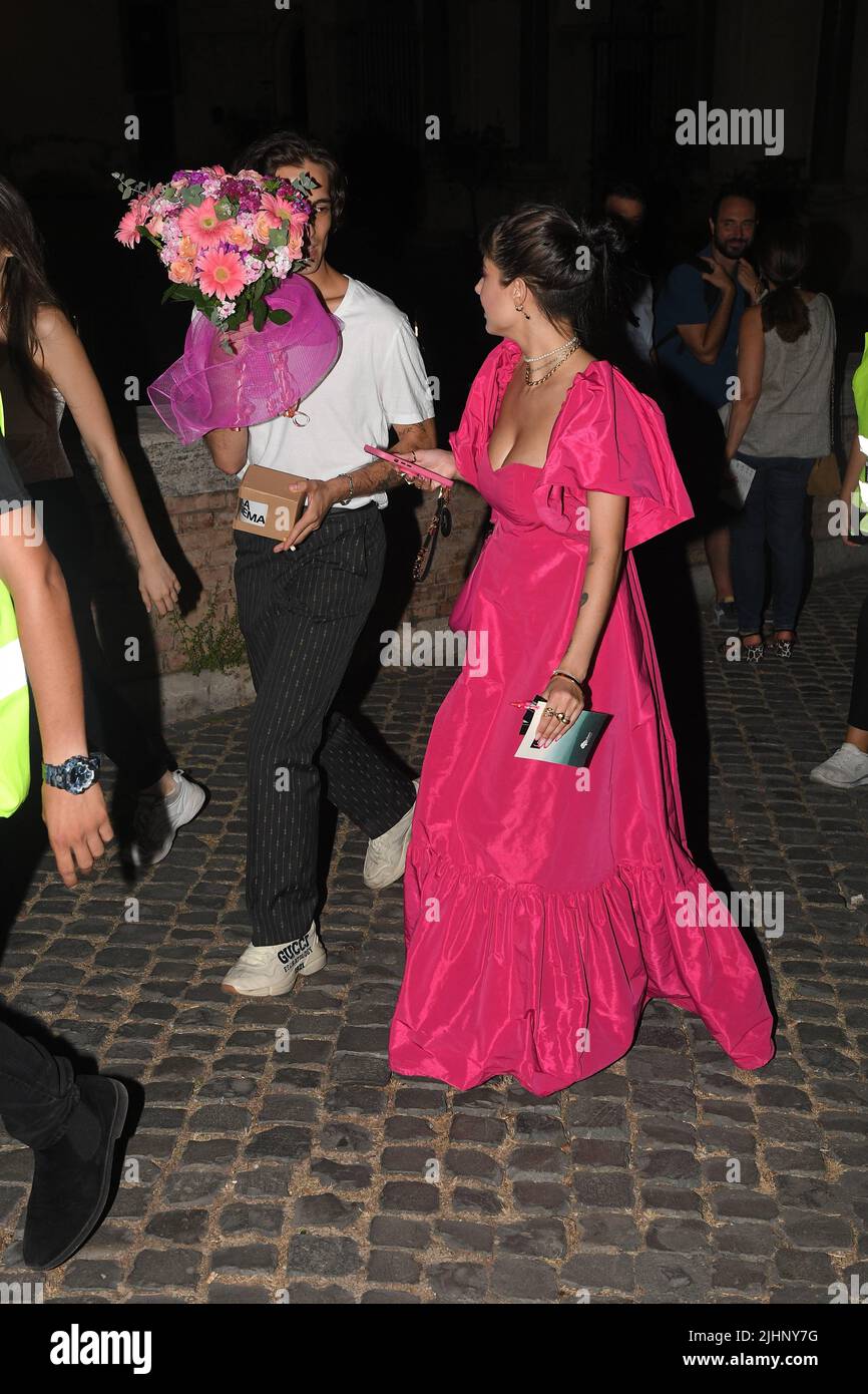 Rom, Italien. 19.. Juli 2022. Rom, Isola Del Cinema Damiano David ...