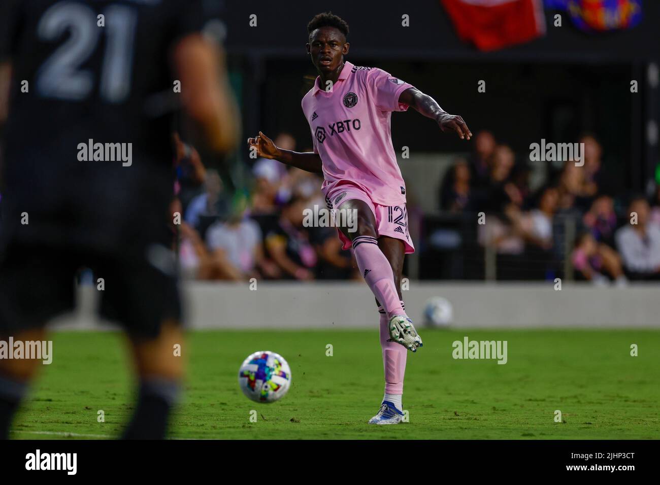 FORT LAUDERDALE, FL - 19. JULI: Inter Miami CF-Verteidigerin Aime ...