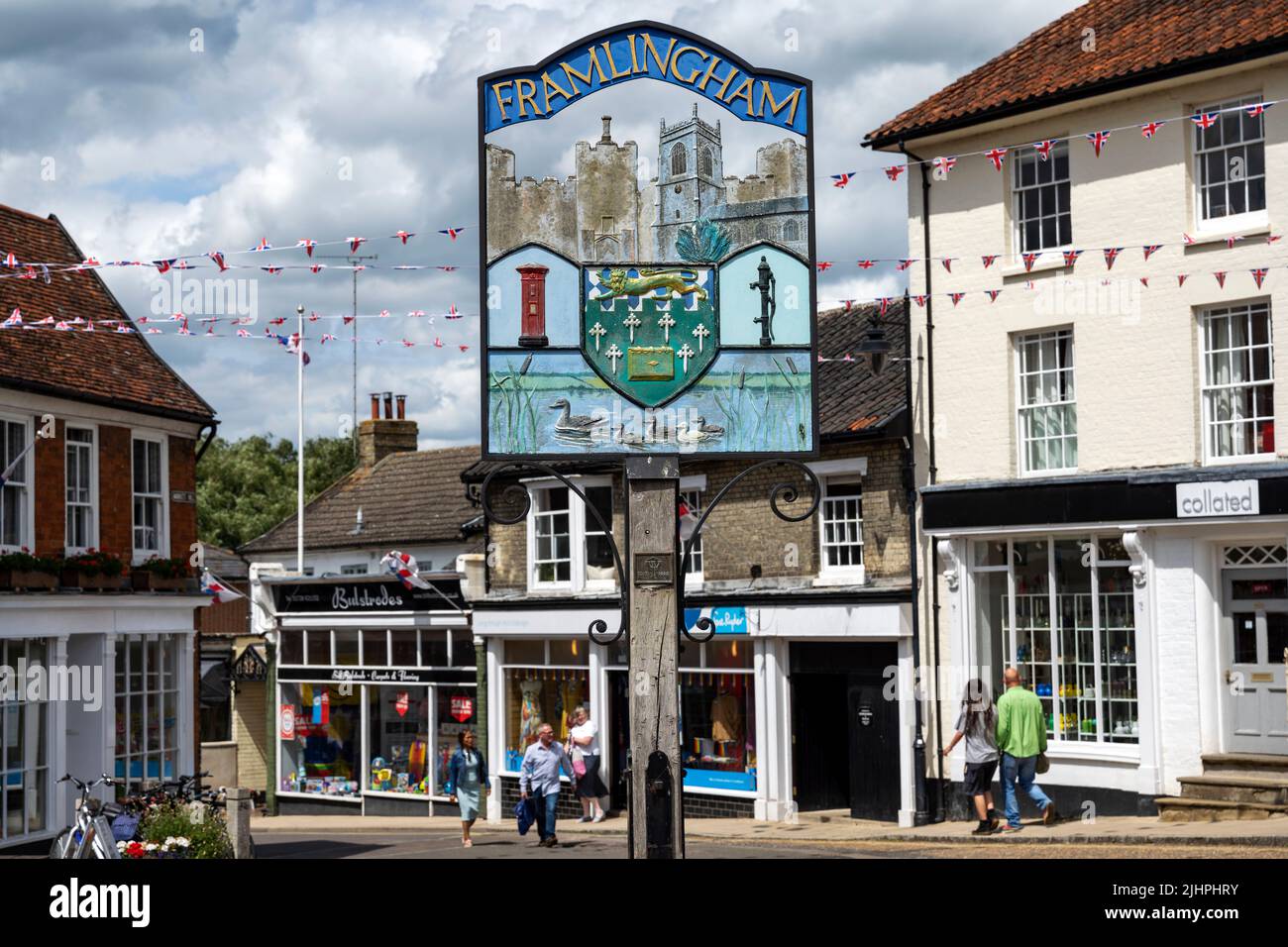 Framlingham stadtzeichen -Fotos und -Bildmaterial in hoher Auflösung ...