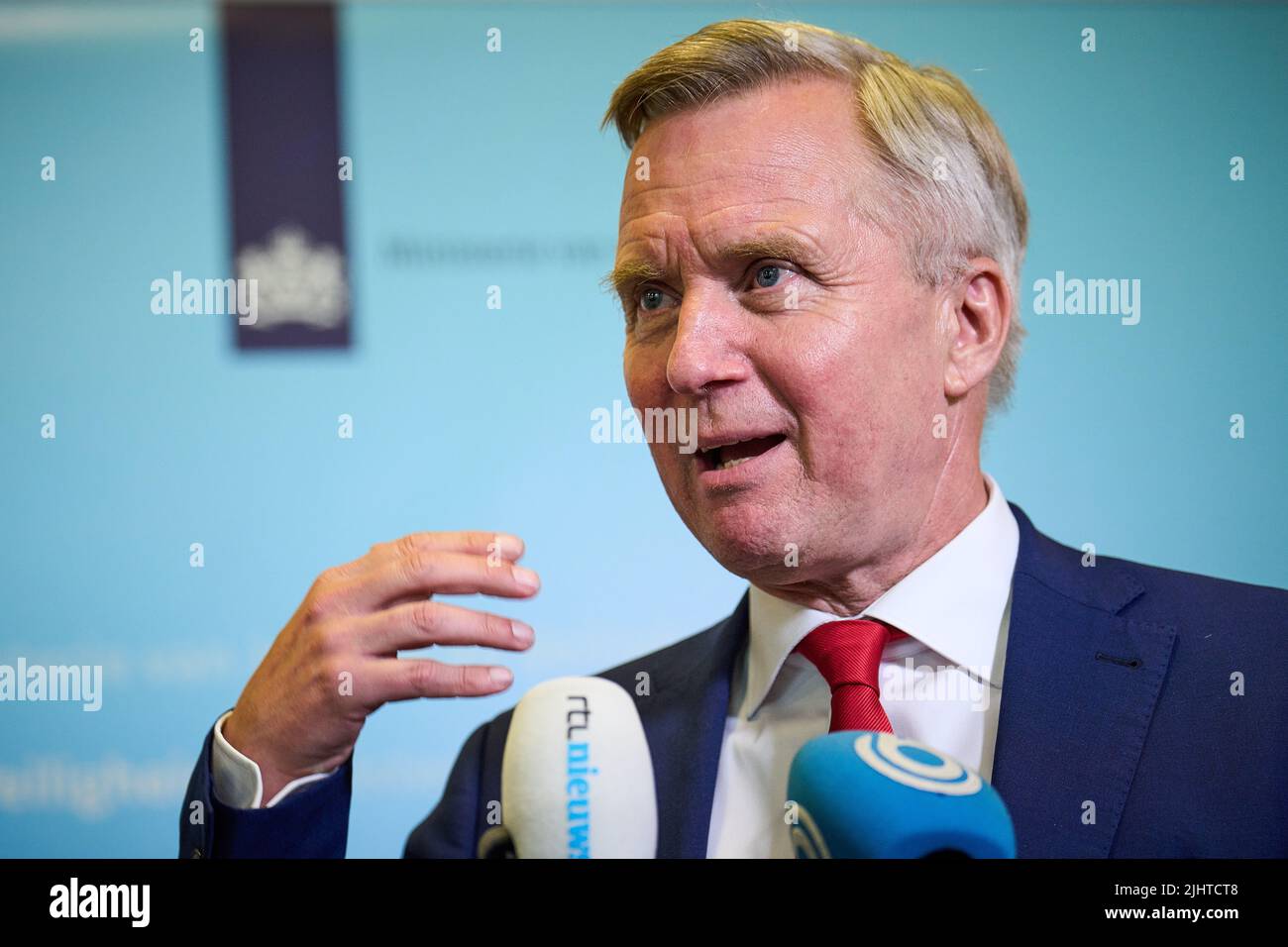2022-07-20 19:50:56 DEN HAAG - Eric van der Burg, Staatssekretär für ...