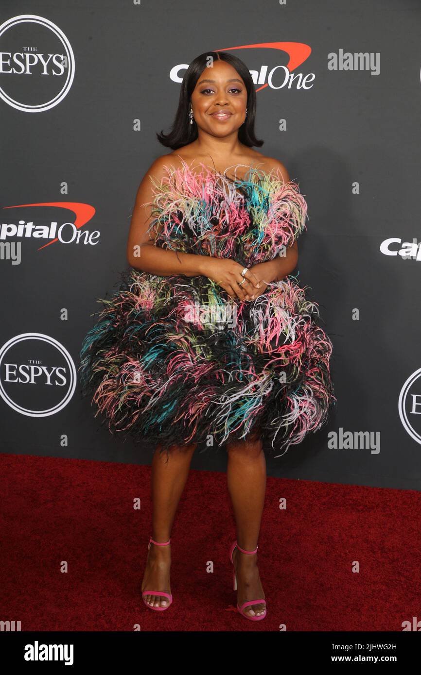 Hollywood, Ca. 20.. Juli 2022. Quinta Brunson beim ESPYS 2022 im Dolby ...
