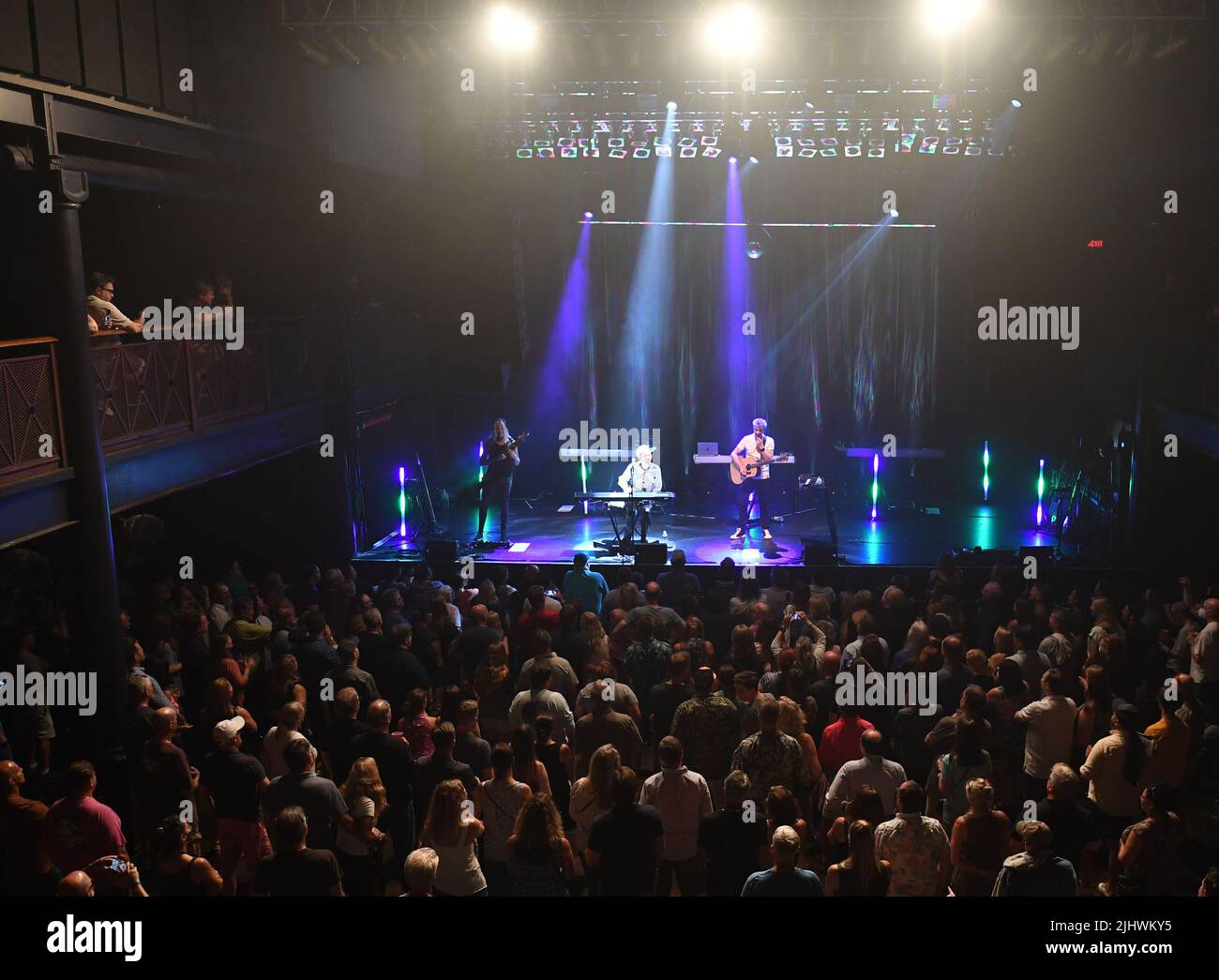 20. Juli 2022, Norfolk, Virginia, USA: HOWARD JONES bringt am 20. Juli ...