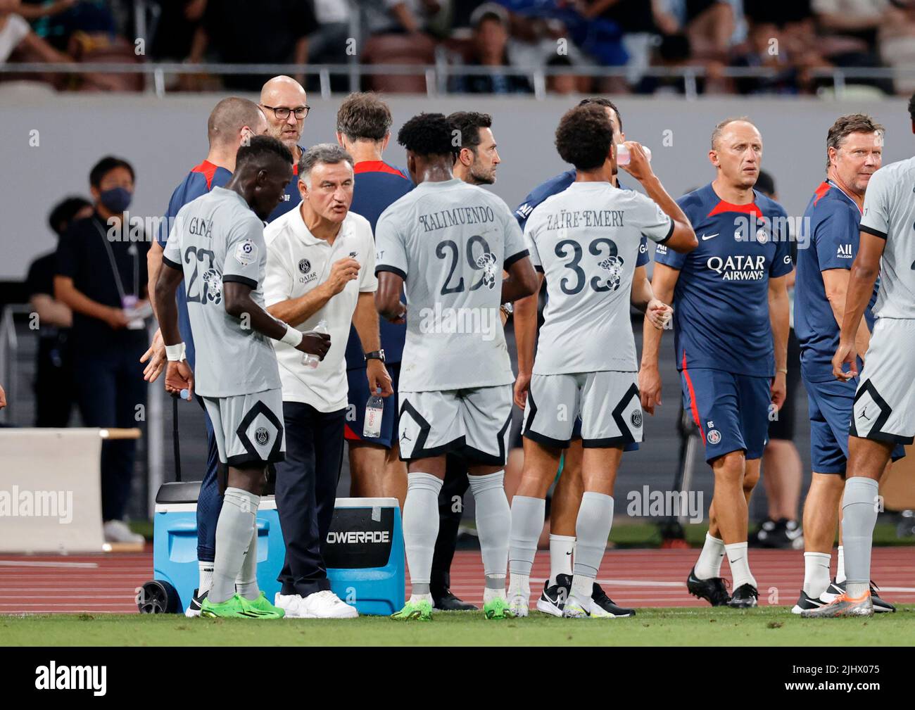 Tokio, Japan. 20.. Juli 2022. Christophe Galtier, Paris Saint-Germain ...
