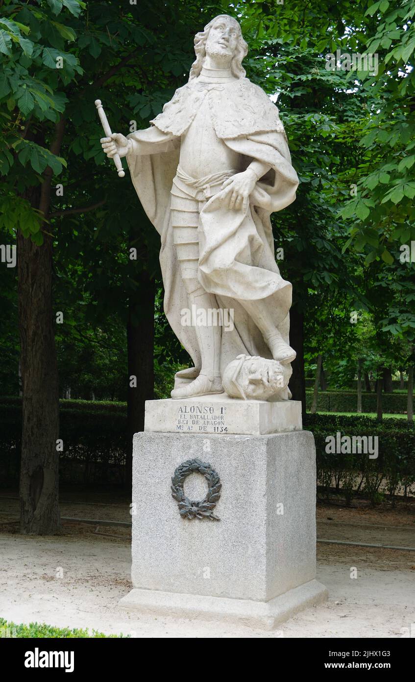 Alfonso I. (ca. 1073 – 1134) (el Batallador) König von Aragon und ...