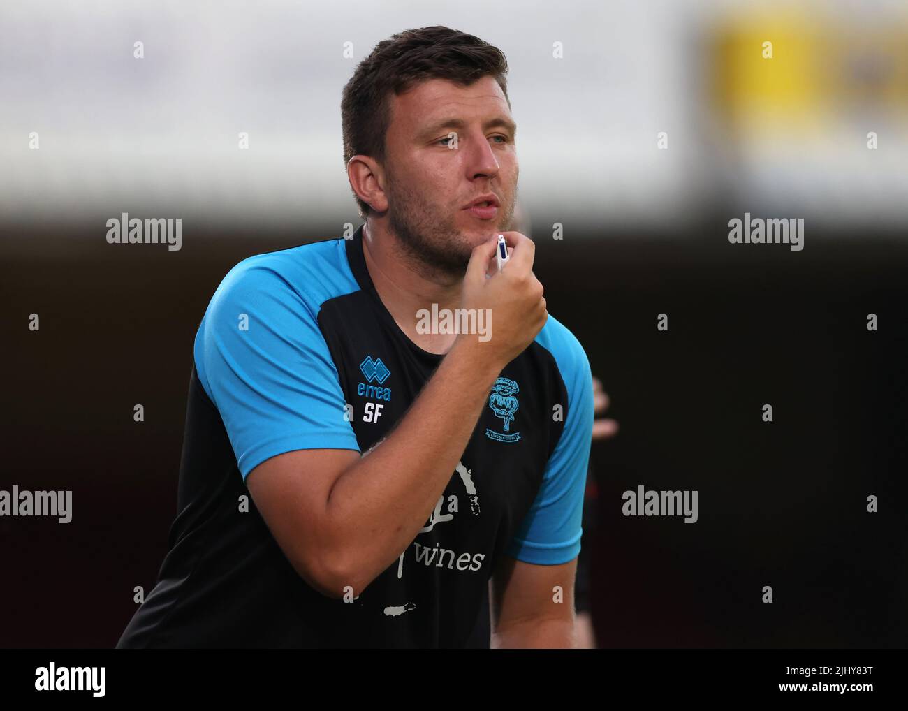 Cleethorpes, England, 19.. Juli 2022. Scott Fry Lincoln City ...